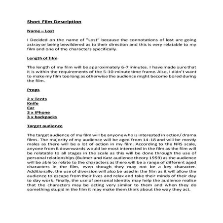 Tv script | DOCX