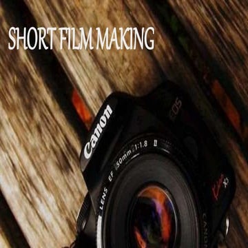 Short film making | PPT
