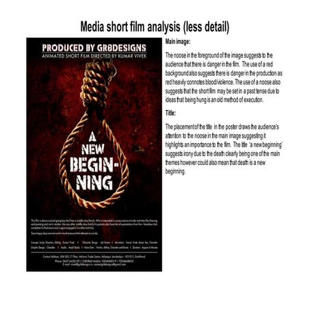 Horror poster analysis | DOCX