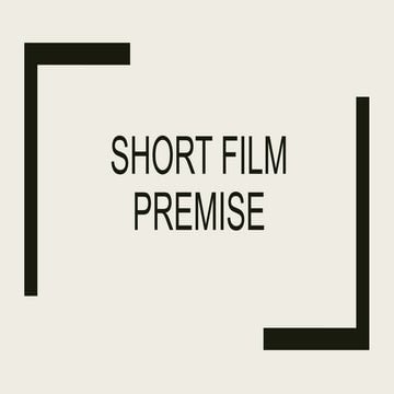 Short film premise | PPT