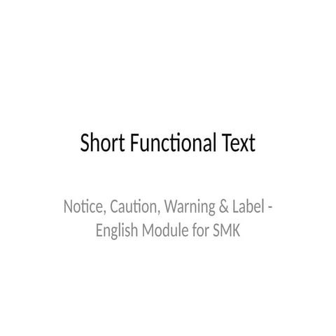 Short_Functional_Text_PPT_SMK_Grade X.pptx