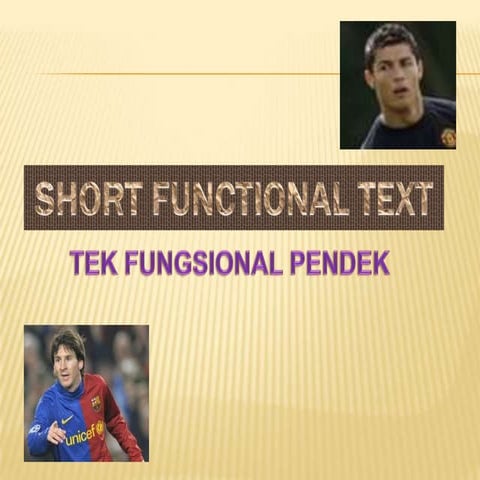 Short functional texts | PPTX | Hotel Properties | Real Estate