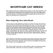 SHORTHAIR CAT BREED.pdf