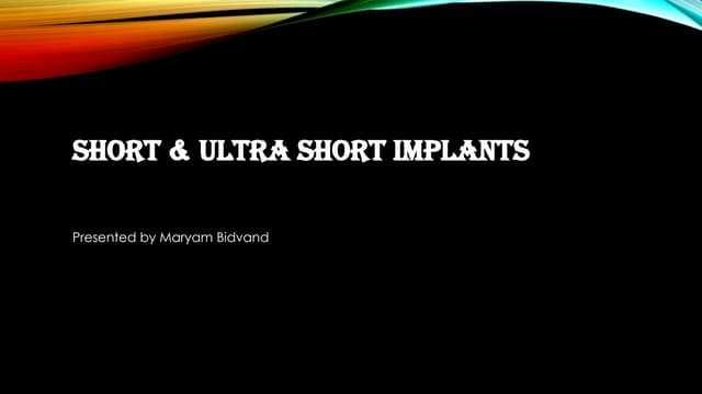 PATIENT SPECIFIC IMPLANTS.pptx