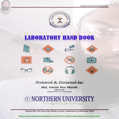 Short Laboratory Hand Book-MANIK | PDF