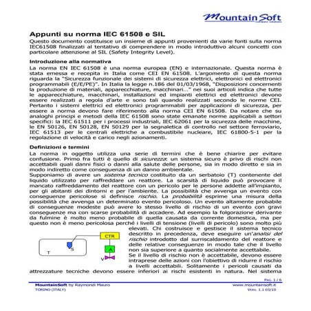 EN61508 e SIL | PDF