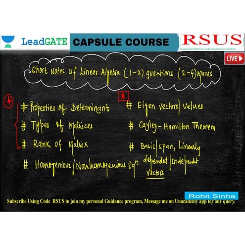 short notes of linear algebra for gate 21.pdf