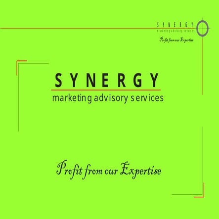 Synergy Marketing Advisory Services: Enhancing Sales and Brand Success ...