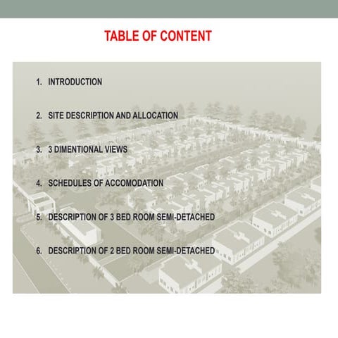 MODERN HOUSING PRESENTATION | PDF