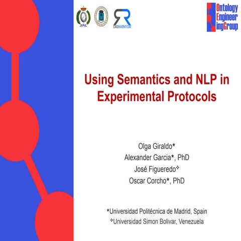 Using semantics and NLP in experimental protocols | PDF