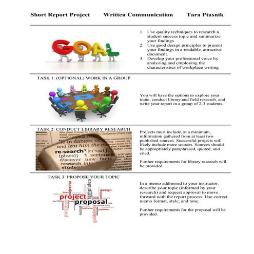 Short report assignment group optional | PDF