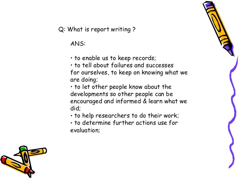 Short Report Presentation Short Report Presentation