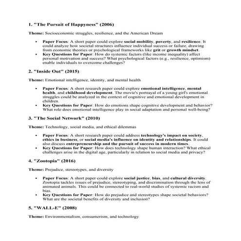 Short Research Paper for shorter time frame | DOCX