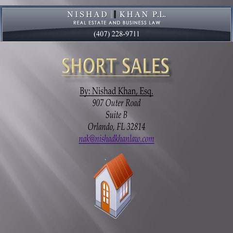 Short sale pp | PPT