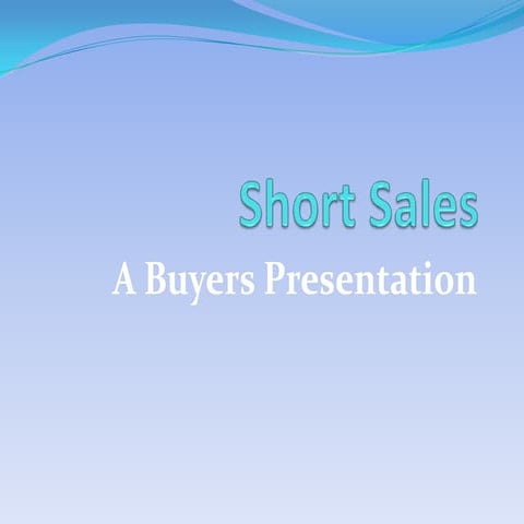 Short Sale Process flowchart | PDF