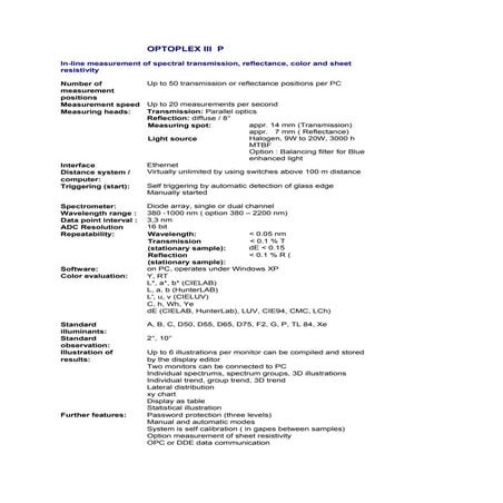 Short Spec Optoplex Iii P | PDF