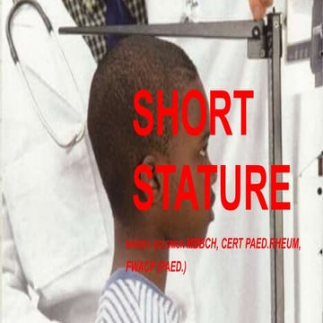 SHORT STATURE.pptx