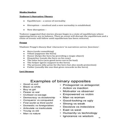 Narrative Theories in Seven | PPTX