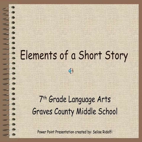 Short story elements | PPT