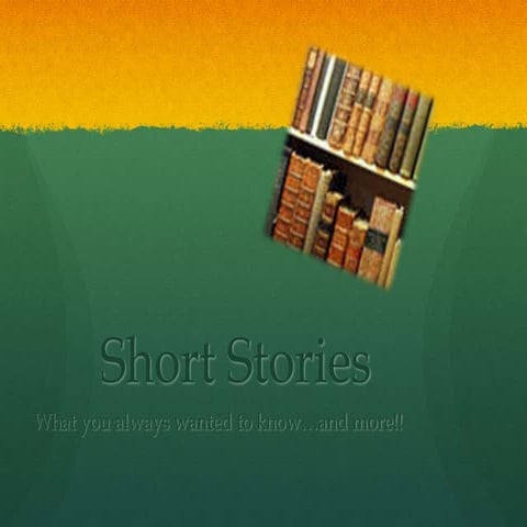 Short story notes | PPT