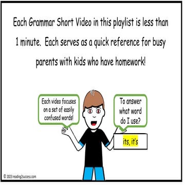 Grammar Shorts Overview | PDF