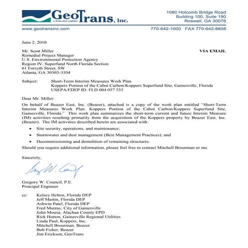 Short termim workplan_20100602_part1 | PDF