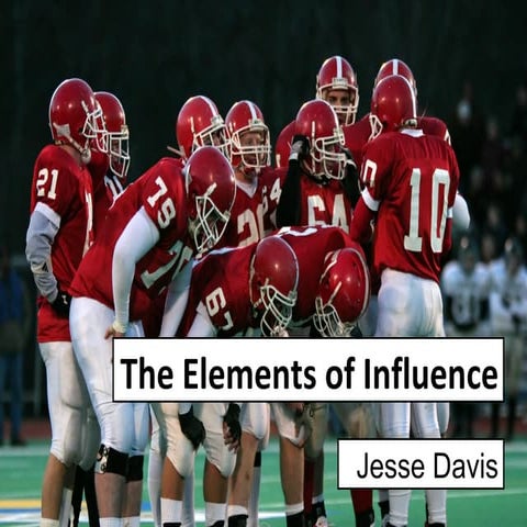 The Elements of Influence Presentation | PPT