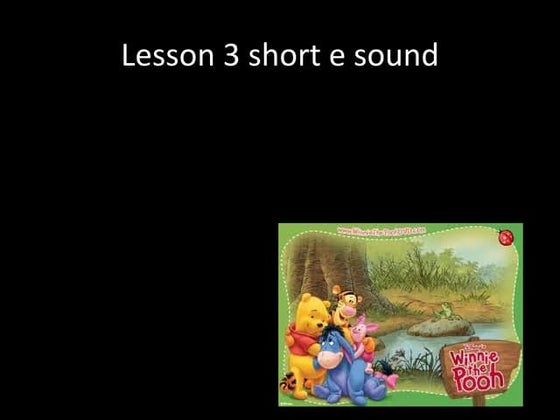Short vowels | PPT