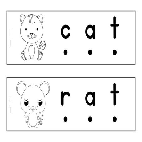 Short Vowel Sound Phonics CVC Words Flip Booklet.pdf