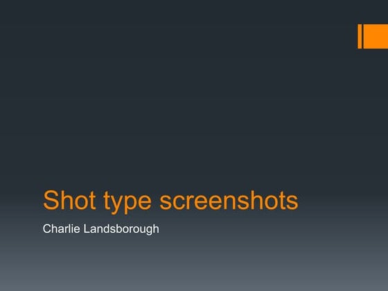 Shot types | PPT