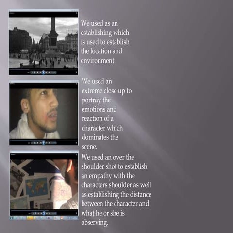 Shot analysis | PPTX