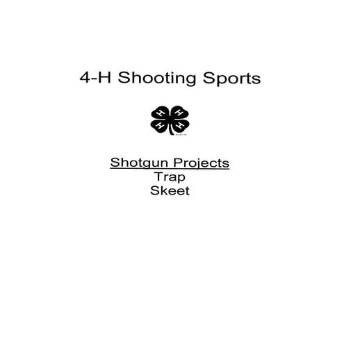 Shotgun+Guide.pdfdkdlsmdjdlsl dkdkdmskd kdl | PDF