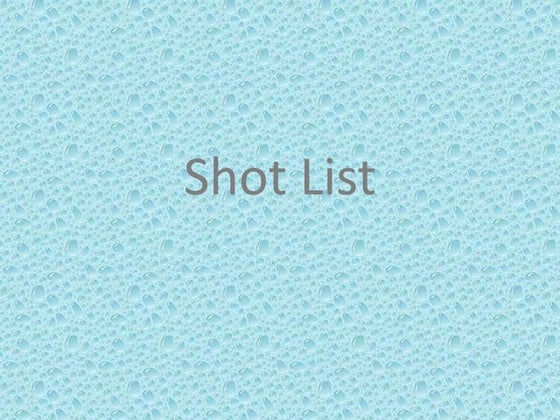 Shot list | PDF