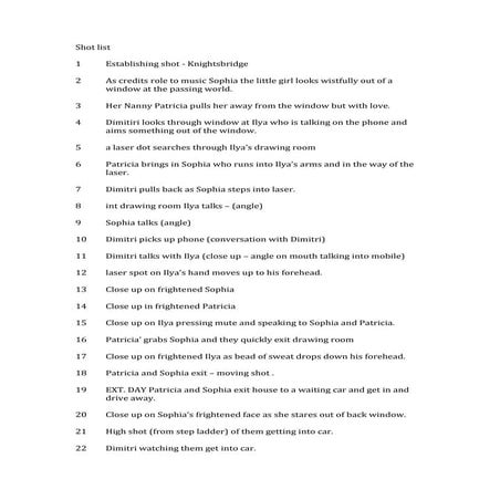 The script for ''Snatched'' | DOCX