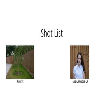 Shot list | PPT