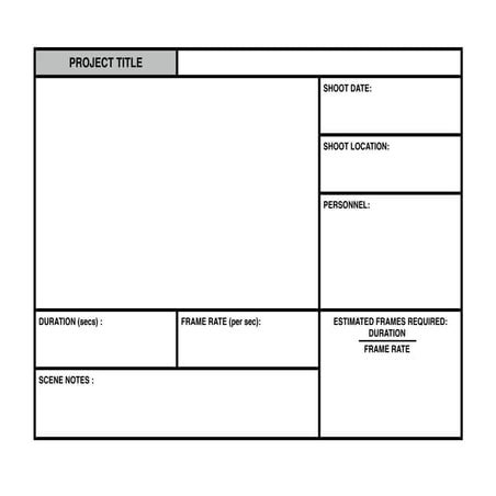 Shot logging sheet | PDF
