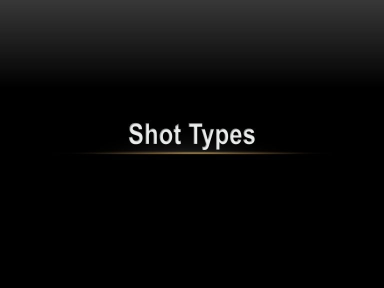 Shot types examples