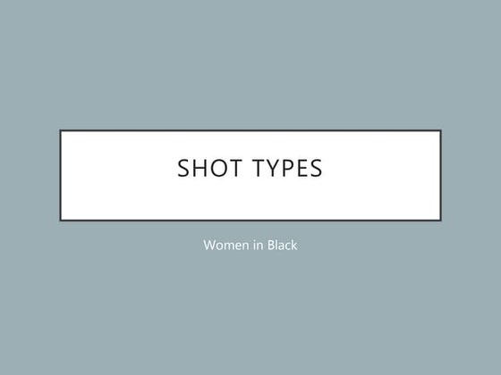Shot types | PPT