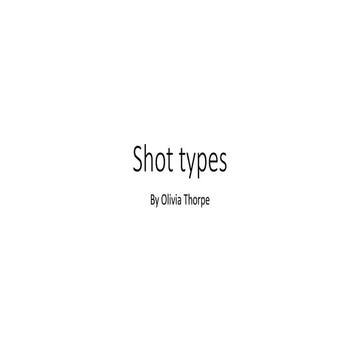Shot types | PPT