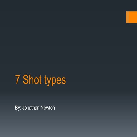 Shot types | PPTX