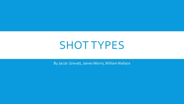 Shot Types | DOCX
