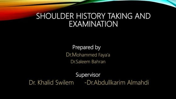 Elbow examination | PDF | Death, Injury, or Military Conflict ...