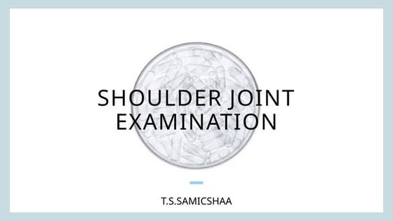 Tests for shoulder joint | PPTX | Death, Injury, or Military Conflict ...