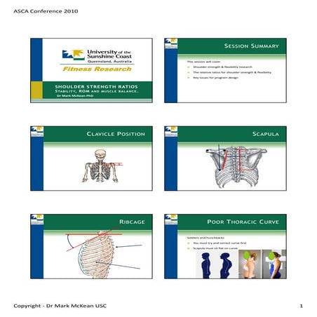 Shoulder strength ratios – stability, rom and muscle balance. | PDF