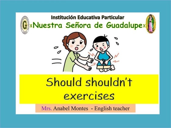 GUIA SHOULD - 2DO | PDF