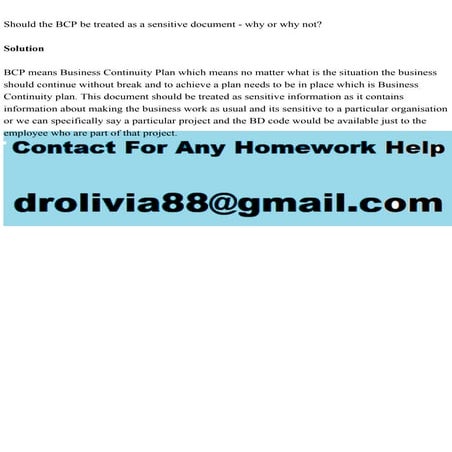 Should the BCP be treated as a sensitive document - why or why not.pdf