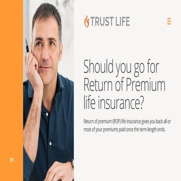 Should you go for Return of Premium life insurance? | PDF