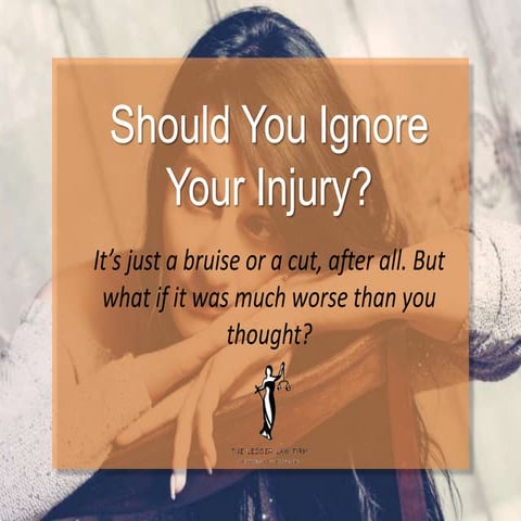 Should You Ignore Your Injury | PPTX