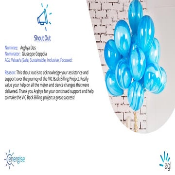 Shout out nomination | PPT