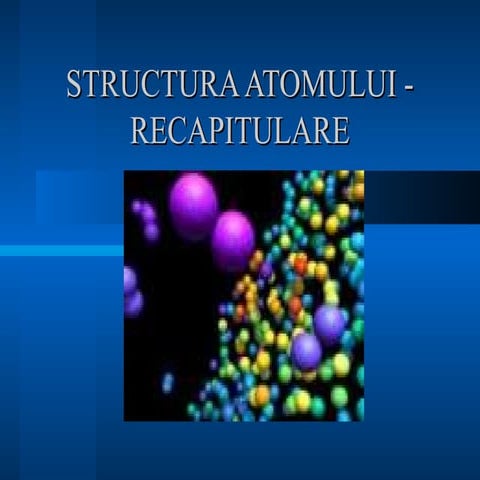 Structura atomului | PPS